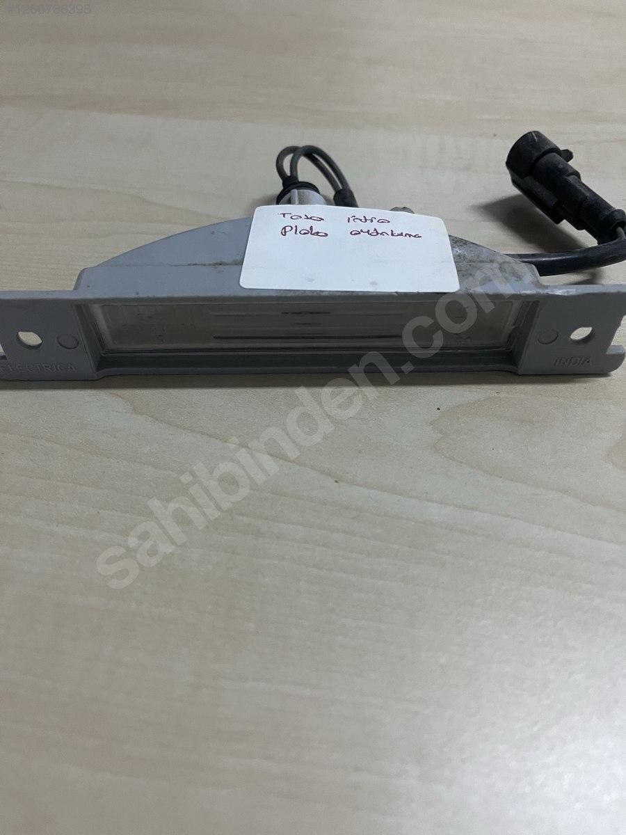 Otomobil & Arazi Aracı / Elektrik / Tata İndia Plaka Aydınlatma Orjinal ...
