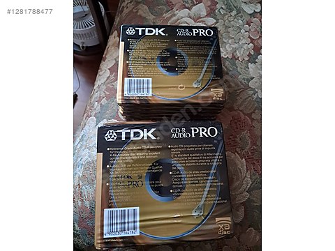 TDK AUDIO PRO BOŞ AMBALAJINDA PROFESYONEL CD 10 adet sahibinden.comda ...
