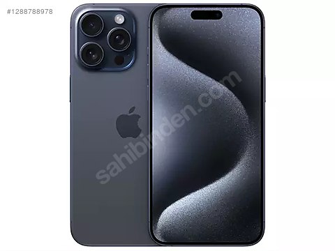Apple / iPhone 15 Pro Max / İPHONE 15 PRO MAX 512 GB MAVİ (APPLE TR ...