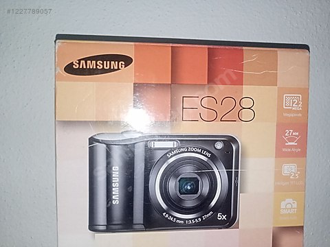 Samsung ES28 fotoğraf makinesi sahibinden.comda - 1227789057