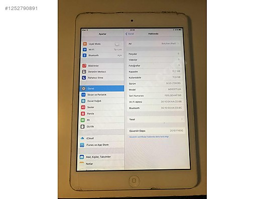 Temiz İPad Mini2 - Apple iPad mini 2 sahibinden.com'da - 1252790891
