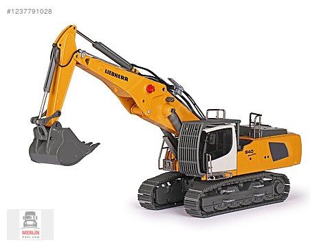 Conrad Diecast Model 1/50 Liebherr Ekskavatör İş Makinesi - 1237791028