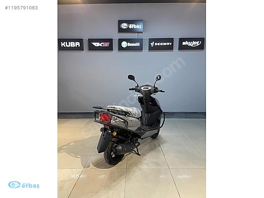 Kuba Space 50 Pro 2024 Model Scooter / Maxi Scooter Motor Motosiklet ...