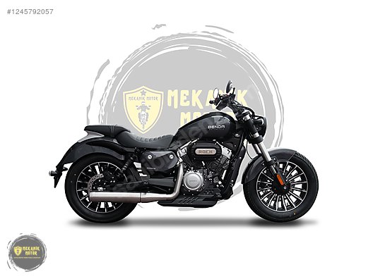 Benda Motor Rock 250 2024 Model Chopper / Cruiser Motor Motosiklet ...