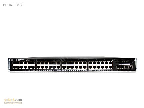 CİSCO Catalyst WS-C3650-48TS-S V01 48 PORT GigE 4x1G SFP SWİTCH ...