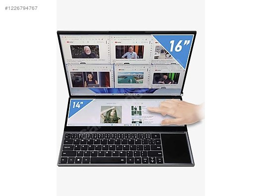 Quadro DS1650 Intel I7 10870H 16GB RAM 512GB Nvme SSD 16"+14" - İlan ve ...