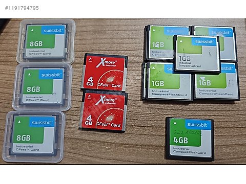 CFAST ve Compact Flash Hafıza Kartları INDUSTRIAL Swissbit vs ...