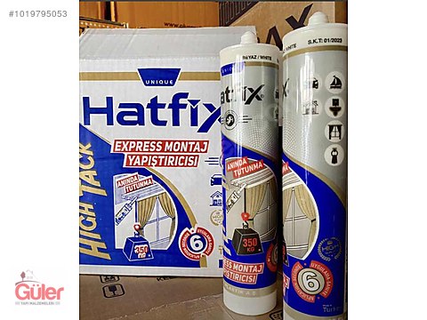 HATFİX MONTAJ YAPIŞTIRICI - Yapıştırıcı ve Yapı Malzemeleri sahibinden ...