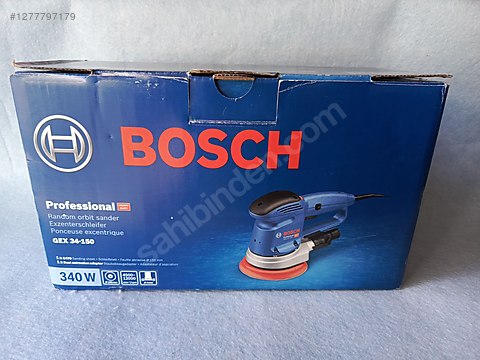 Bosch GEX34-150 340W Profesyonel Devir ayarlı zımpara - Sıfır ...