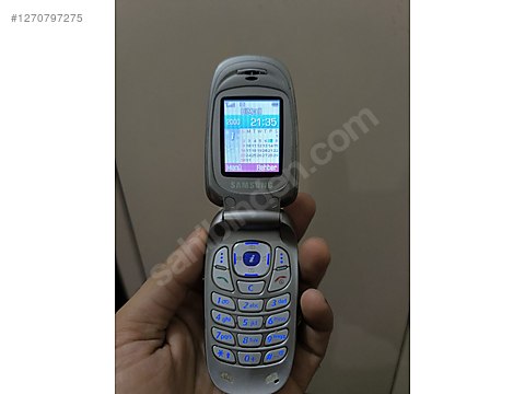 Samsung / X640 / orijinal Samsung x640 kapaklı kayıtlı tuşlu telefon on ...