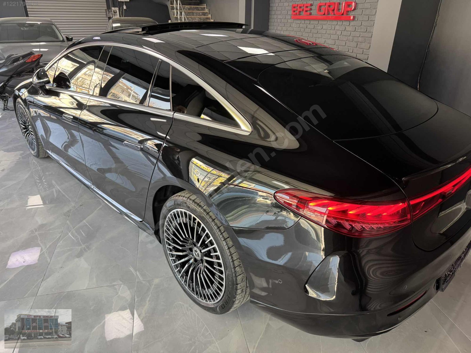 Mercedes-Benz / EQS / 350 AMG / TR'DE TEK!!! BOYASİZ BAYİ HEADUP ...