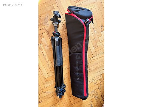 MANFROTTO 055XPROB tripod ve MBAG 80PN taşıma çantasıyla sahibinden ...