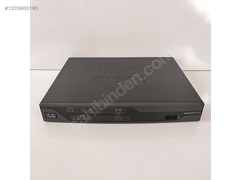 Cisco 861 881 + CISCO881-SEC-K9 V01 + Integrated Services Router ...