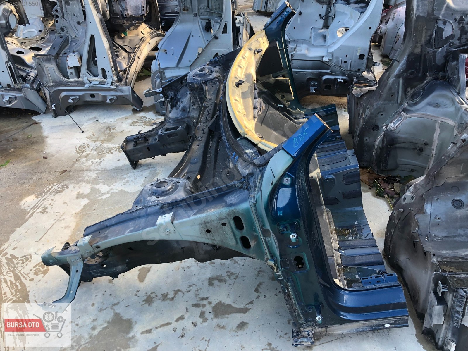 VOLKSWAGEN PASSAT B8 B8.5 SOL ŞASİ PODYE KILIC SACI KESME ORJINA - İlan ...