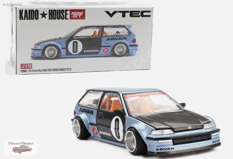 Mini GT Diecast Model 1:64 Honda Araba - 1322804309