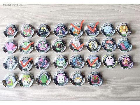 Digimon Taso Orjinal 24 adet sahibinden.comda - 1266804690