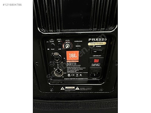 Jbl Prx525 Aktif kule Hoporlör sahibinden.comda - 1216804786