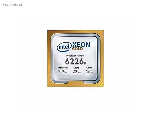 Sıfır Xeon Gold 6226R 32/64 2.9 ghz sahibinden.comda - 1210805118