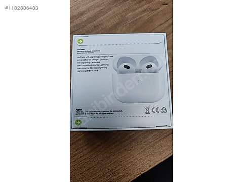 SIFIR KAPALI KUTU AIRPODS - Bluetooth Kulaklık ve Tüm Cep Telefonu Aksesuarları sahibinden.com ...