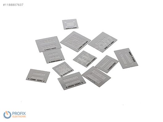 Ddr1 Ddr2 Ddr3 Ddr4 Ddr5 Ddr6 Ddr7 Ram Stencil Kalip 14 ÇeŞİt 3636
