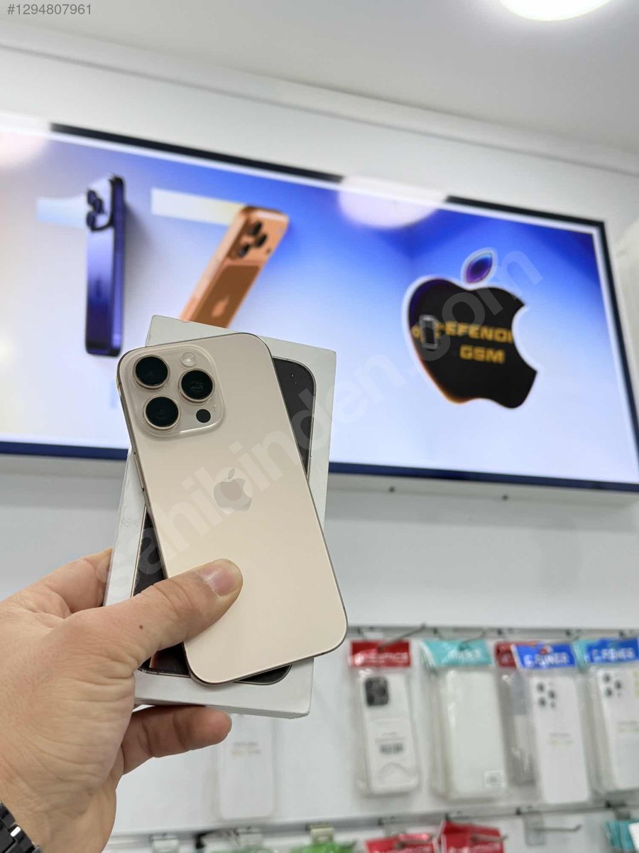 Apple / iPhone 16 Pro / ŞOK ŞOK ŞOK İPHONE 16 PRO 128 GB ÇÖL RENK ...