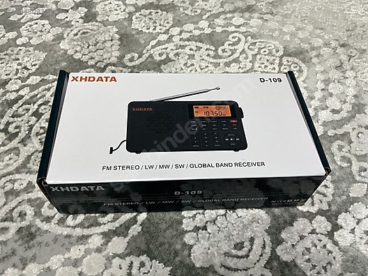 Diğer Dijital Portatif Radyo - XHDATA D109 Bluetooth kart okuyucu SW/LW ...