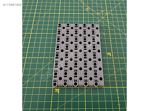 LEGO TECHNİC 1X15 ALTERNATİF DELİKLİ DARK BLUISH GRAY KRİŞ SETİ ...