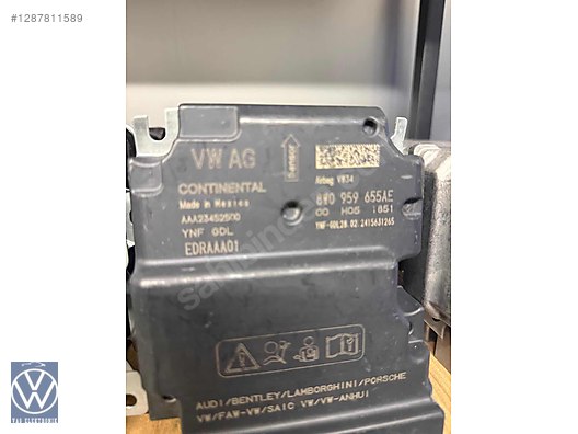 Otomobil & Arazi Aracı / Elektrik / 8W0 959 655AE AIRBAG BEYNİ ...