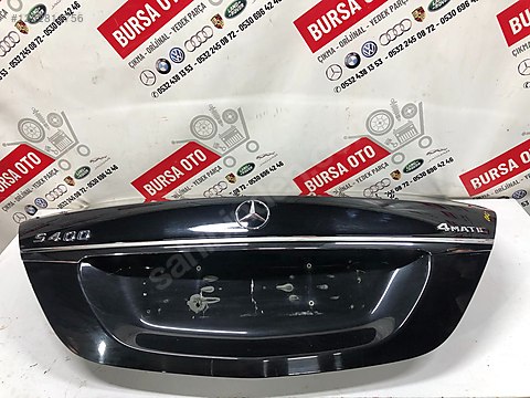 MERCEDES W222 S SERİ BAGAJ KAPAĞI A2227500075 ORJINAL - İlan ve ...