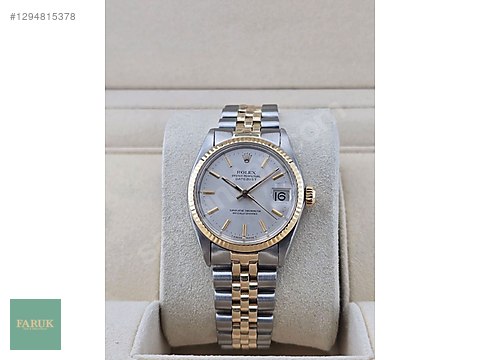 Rolex / ROLEX DATEJUST 31mm GRİ KADRAN ÇELİK ALTIN JÜBİLE sahibinden ...