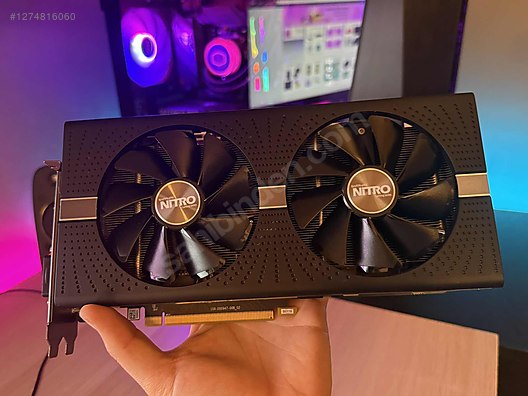 Sapphire Nitro+ RX590 Temiz, Sorunsuz, Kutulu - Sapphire Ekran Kartı ...
