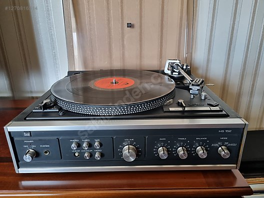 DUAL HS 152 PİKUP / PLAK ÇALAR (ORJİNAL) - İkinci El Dual Müzik Seti ...