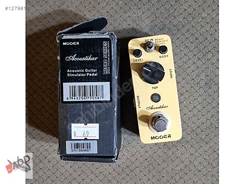 Mooer MAC1 Acoustikar Akustik Gitar Simülatörü - Efekt Pedalı ve Diğer ...