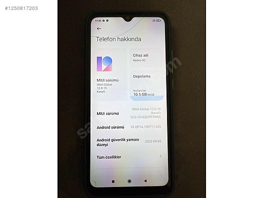 Xiaomi / Redmi 9C / Redmi 9C 3 GB RAM 64 GB ROM sahibinden.comda ...