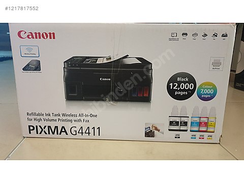 Yazıcı / CANON PIXMA G4411 sahibinden.comda - 1217817552