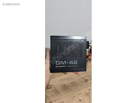 Pioneer Power Amfi - PİONEER GM-42 ESKİ SERİ AMFİ SIFIR AYARINDA ...