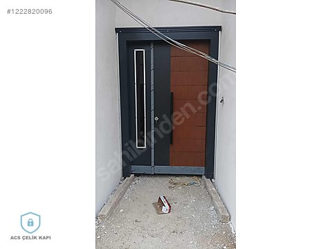 ACS ÇELİK KAPIDAN ÖZEL İMALAT KOMPOZİT BİNA GİRİŞ KAPISI - Çelik Kapı ...