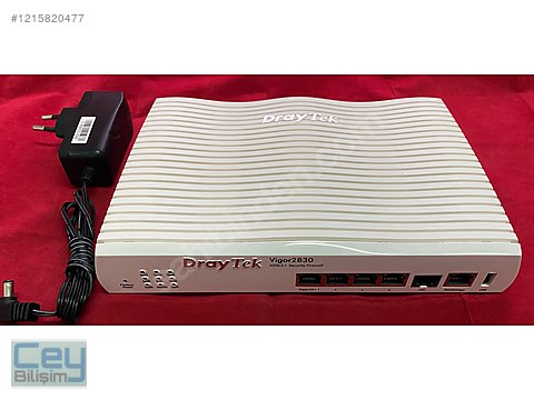 Draytek Vigor 2830 Dual WAN (ADSL2+ / Gigabit) VPN Security - ADSL ...