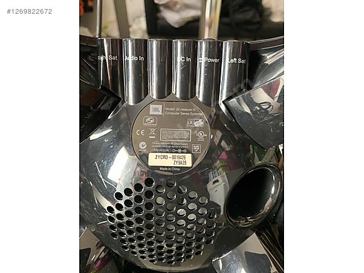 Jbl CREATURE III Computer Stereo System - İkinci El JBL Set Hoparlörü ...
