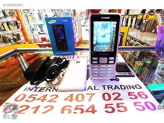 Samsung / B350E / B350 BEYAZ YASAL KAYITLI SIFIR SAMSUNG TUŞLU TELEFON ...