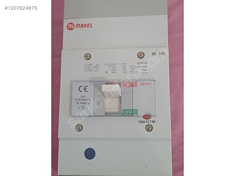 Kompakt Şalter MK 400 Makel marka sahibinden.comda - 1207824875
