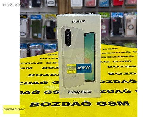 Samsung / Galaxy A26 / SAMSUNG GALAXY A26 5G 6/128 GB SIFIR FATURALI 24 ...
