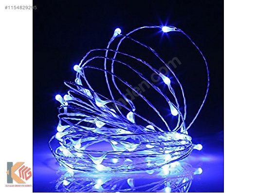 5 METRE MAVİ DEKORATİF PERİ LED 100 ADET - İlan ve alışverişte ilk ...