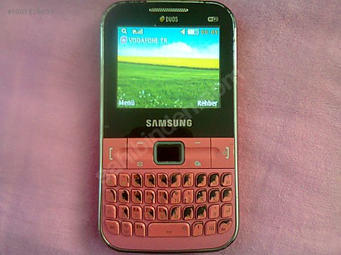 51 - 100 MB Pembe Samsung C322 Chat Cep Telefonu - 1001829953