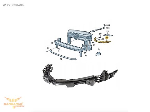 5K0807571J VW GOLF6 2009-2012 SOL FAR ALT BRAKETİ ÖN - İlan ve ...