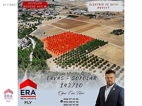 ERA FLY'DAN TAVAS SOFULAR'DA MÜKEMMEL CEVİZ BAHÇESİ - Satılık Arsa ...