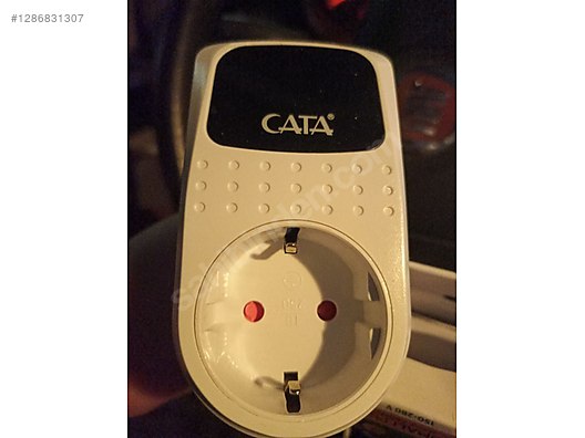 Smart Sockets / CATA CT 9187 DİJİTAL AKIM KORUMALI PRİZ 4000W SIFIR ...