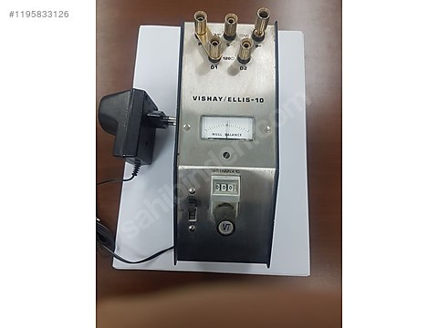 VISHAY ELLIS -10 STRAIN GAUGE İNDİKATÖRÜ - Gerinim Ölçer ve Elektronik ...