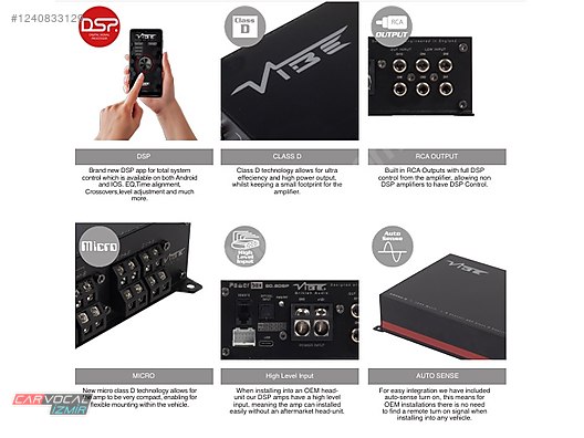 Paket Ses Sistemi / Bmw F10 F20 F30 E60 G30 X3 X5 8 CH DSP İşlemci BMW Ses Sistemi sahibinden ...