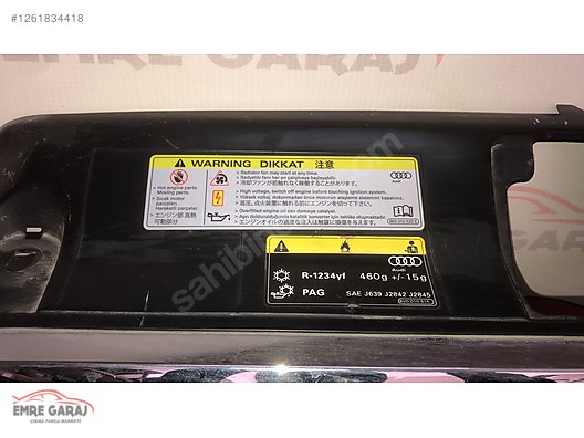 8V3853651AA Audi A3 Ön Panjur (Piano Black-Büyük Plakalı (17-20) - İlan ...